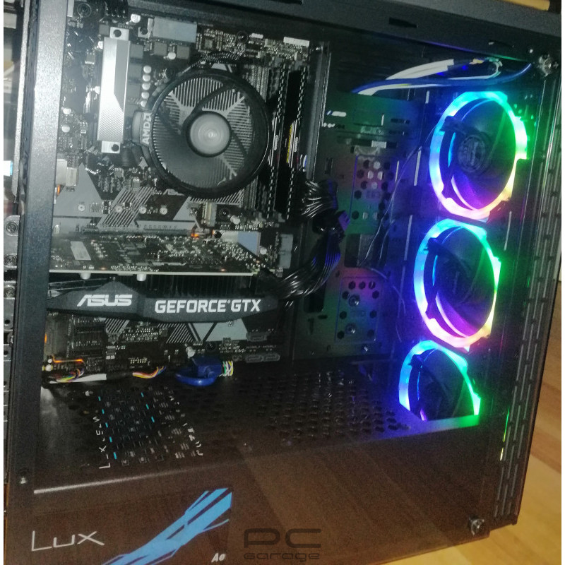 PC Gaming Raptor5 AMD, AMD Ryzen 5 2600 3.4GHz, 16GB DDR4, 1TB SSD, GTX ...