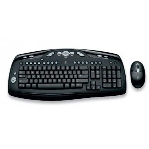 Kit periferice Logitech Cordless Desktop LX 300 - PC Garage