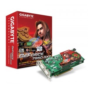 Placa video GIGABYTE GeForce 7950 GX2 1GB GDDR3 512-bit - PC Garage