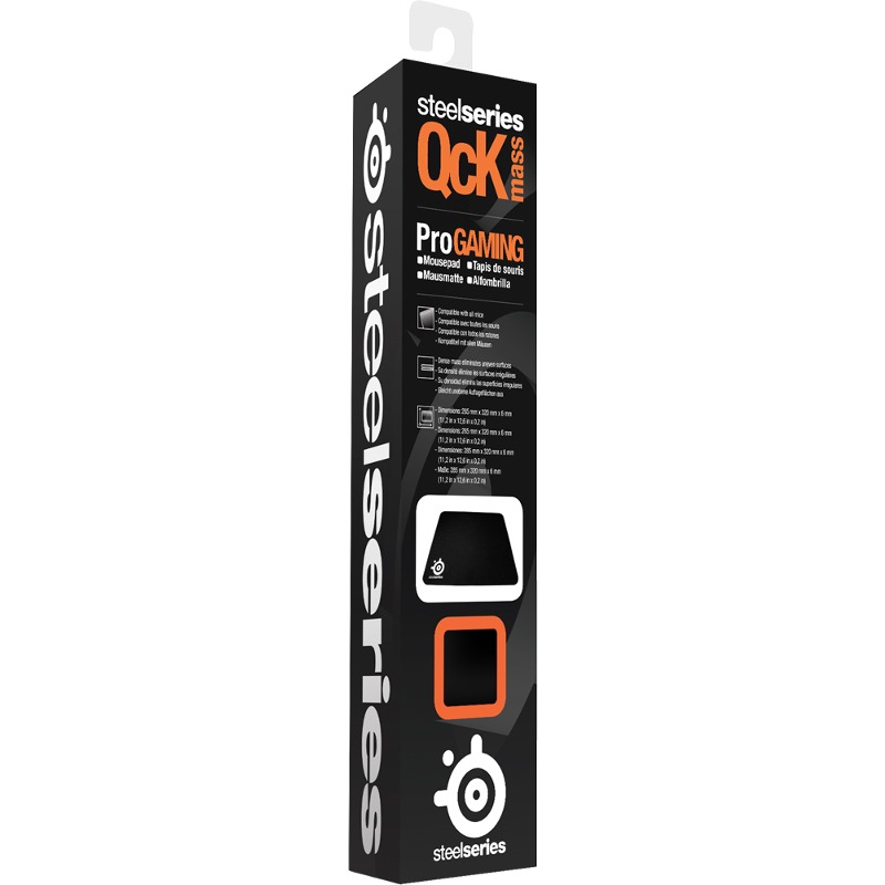 Mouse pad SteelSeries QcK mass Black - PC Garage