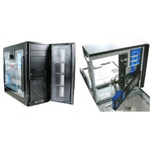 Carcasa RAIDMAX Smilodon Black - PC Garage