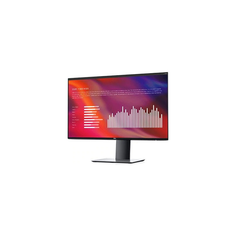 Monitor LED DELL UltraSharp U2421HE 23.8 inch 8 ms Argintiu USB-C 60 Hz ...