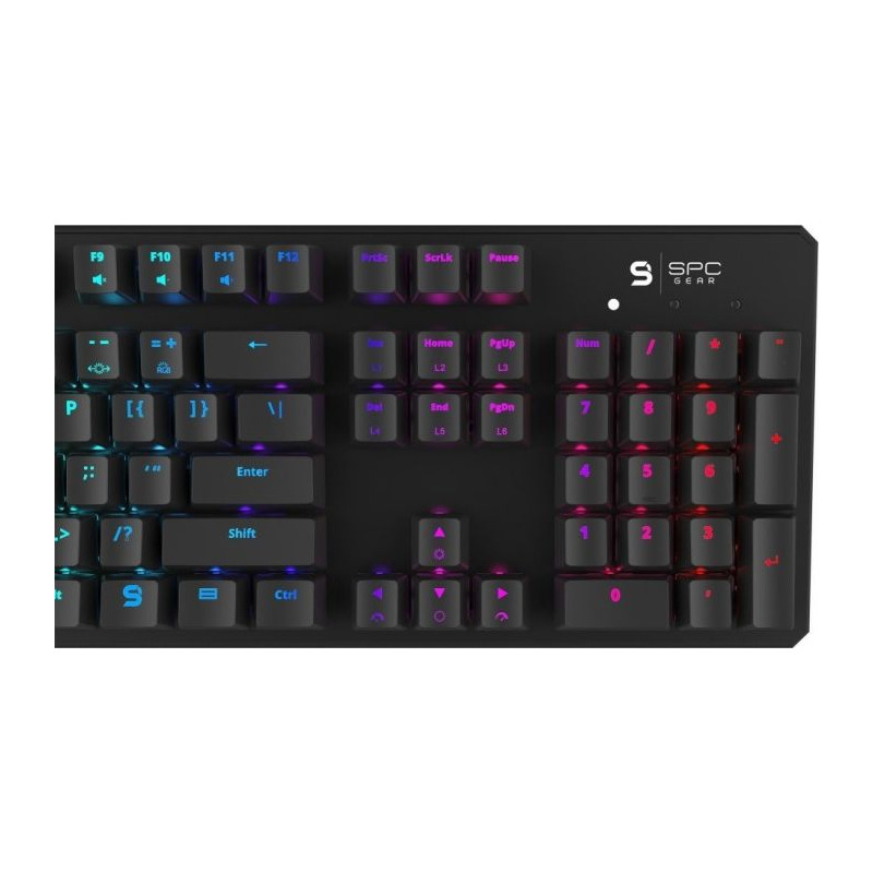 Tastatura Gaming SPC Gear GK540 Magna Mecanica Kailh Red RGB - PC Garage
