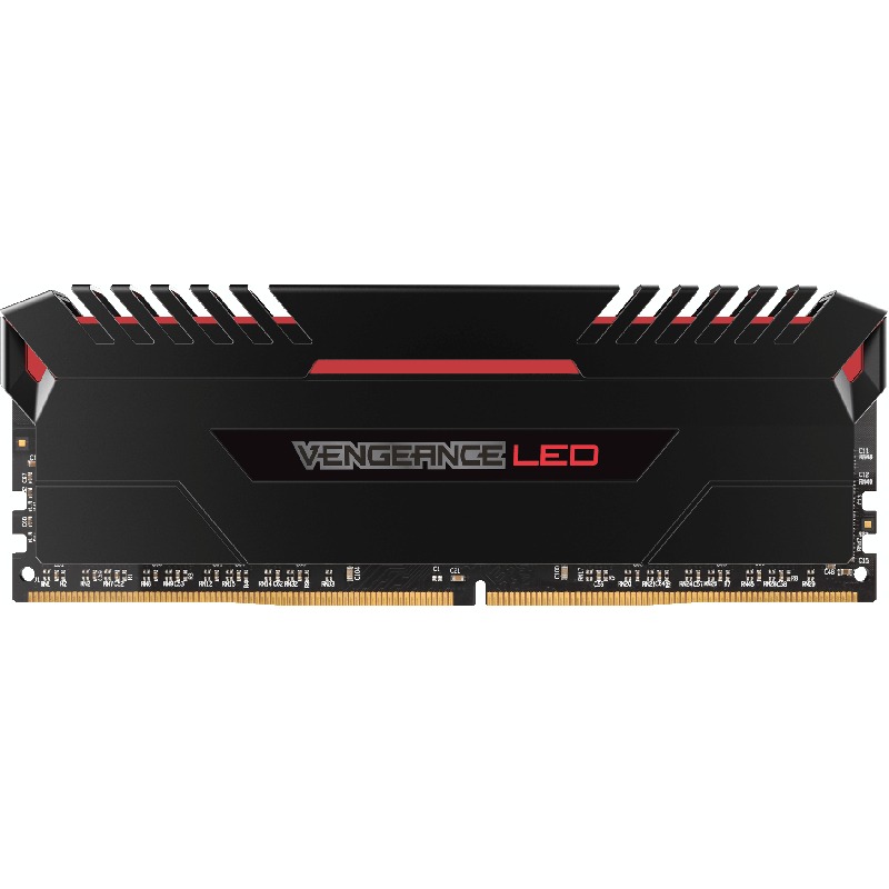 Memorie Corsair Vengeance Red LED 16GB DDR4 2666MHz CL16 Dual Channel ...
