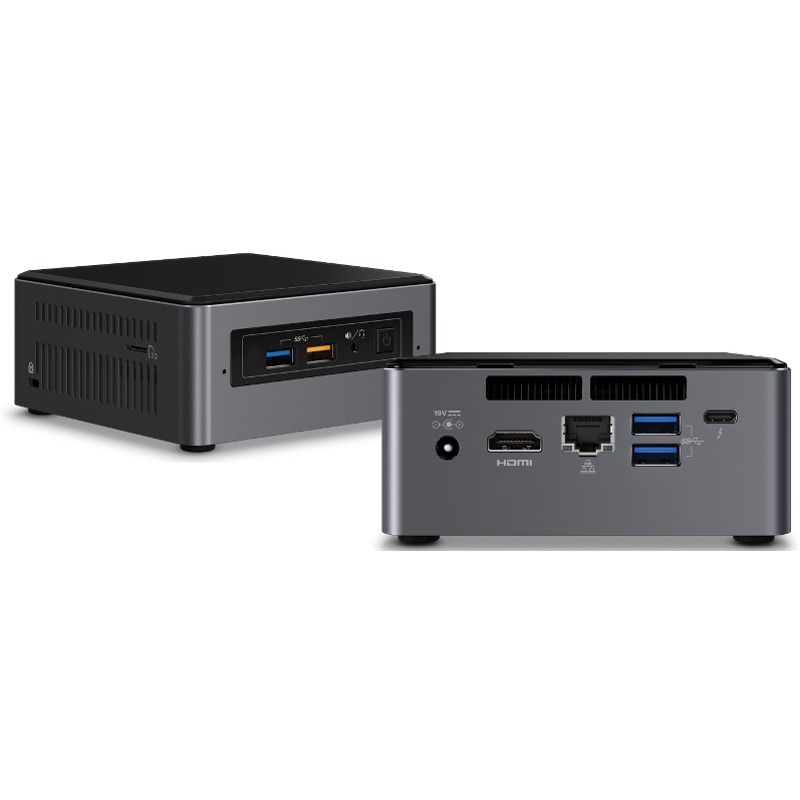Mini PC Intel (NUC) Next Unit of Computing NUC7I5BNHX1, Core i5-7260U 2 ...