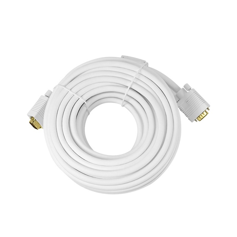 Cablu video PNI VGA Male - VGA Male, 15m, Alb - PC Garage