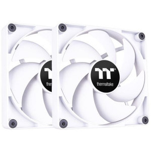 Ventilator / radiator Thermaltake CT120 White 120mm 2-Fan Pack - PC Garage