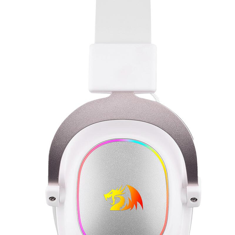 Casti Gaming Redragon ZeusX 7.1 RGB White - PC Garage