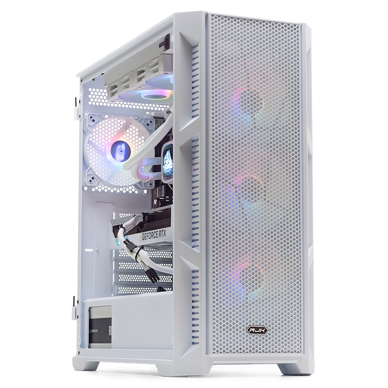 PC Gaming BALAUR Legendar Alb powered by ASUS, Intel i5-14400F 2.5GHz ...