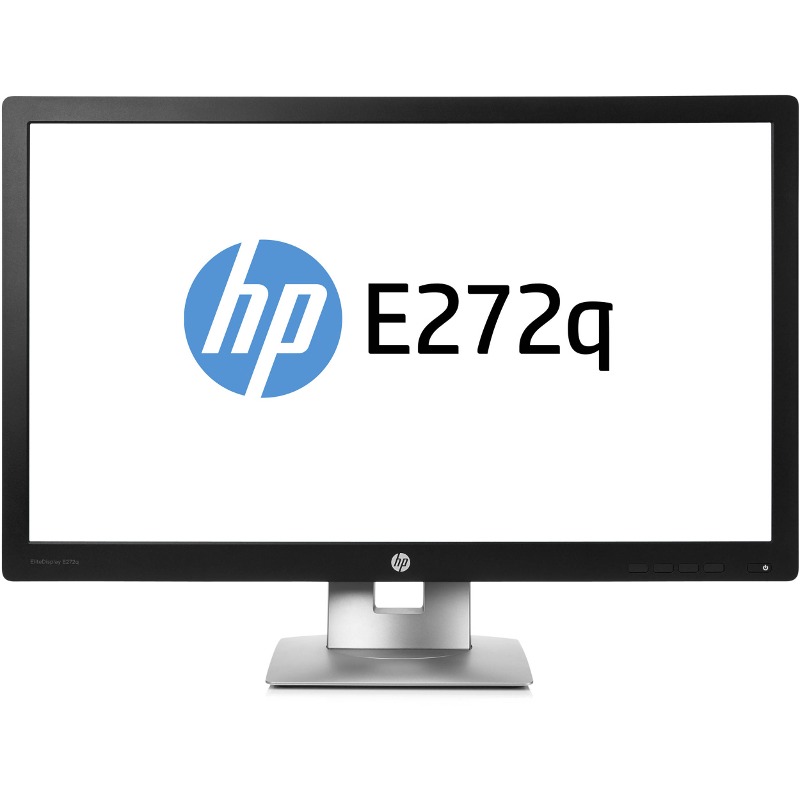 Monitor LED HP E272q 27 inch 2K 7 ms Black Silver 60Hz - PC Garage