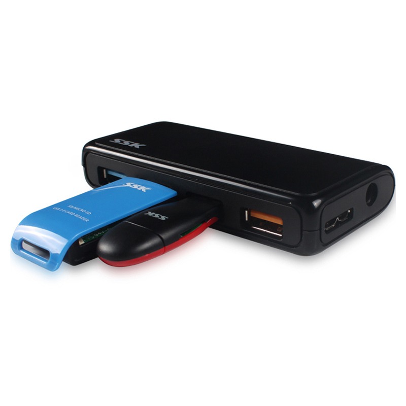 Hub USB SSK SHU801 USB 3.0 Hub - PC Garage