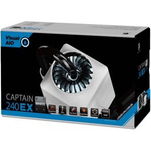 Cooler CPU Deepcool Captain 240 EX White - PC Garage