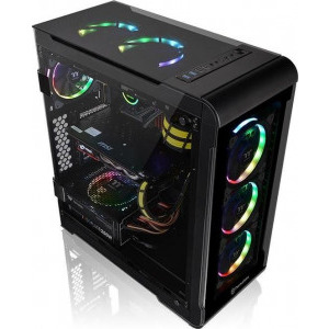 Carcasa Thermaltake View 32 Black Tempered Glass RGB - PC Garage