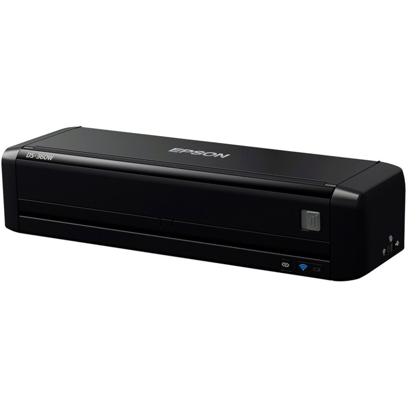 Scanner Epson WorkForce DS-360W, Format A4, Wi-Fi - PC Garage