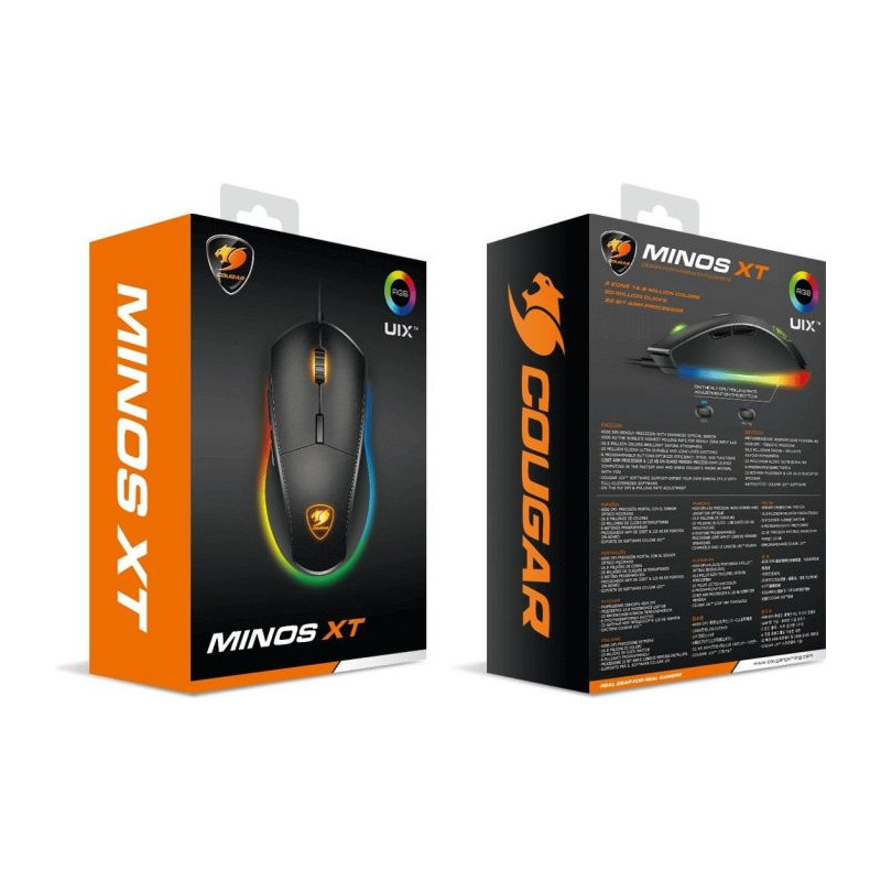 Mouse Gaming Cougar Minos XT RGB - PC Garage