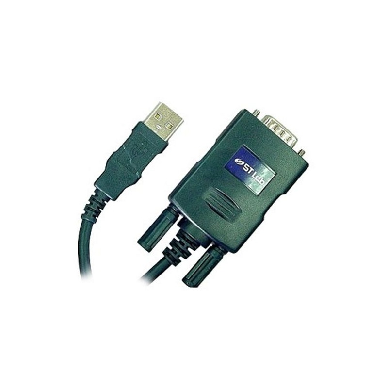 Adaptor ST-Lab USB - Serial Negru - PC Garage