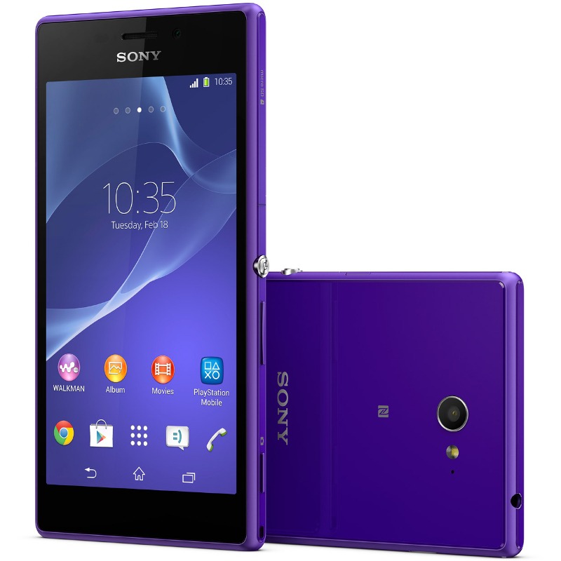 Smartphone Sony Xperia M2 D2305 Purple - PC Garage