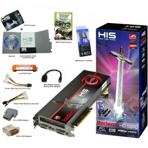 Placa video HIS Radeon HD5970 2GB GDDR5 2x 256-bit + DiRT 2 - PC Garage