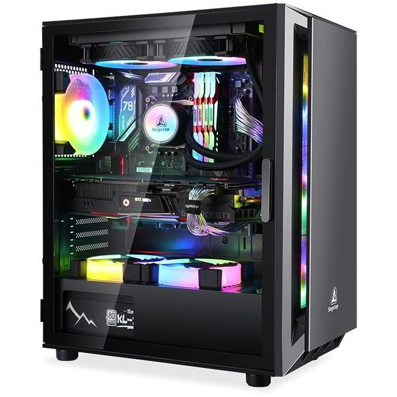 Carcasa Segotep Gank 5 Black - PC Garage
