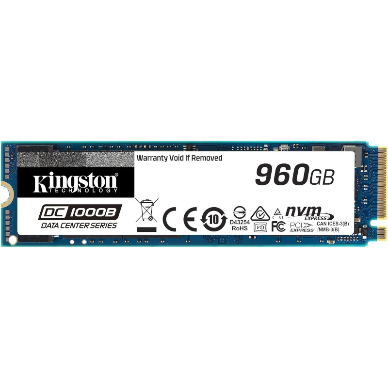 SSD Kingston DC1000B 960GB PCI Express 3.0 x4 M.2 2280 - PC Garage