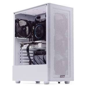 PC Gaming ZMEU Legendar Alb Elite, AMD Ryzen 5 5600 3.5GHz, 16GB DDR4, 1TB SSD, RTX 3050 8GB ...