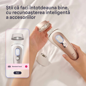 Epilator Braun IPL Skin i-expert PRO 7 PL7253 + Aparat de ras Venus ...