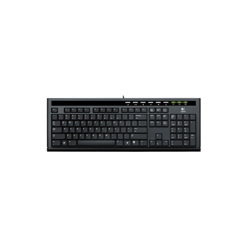 Tastatura Logitech UltraX Premium Keyboard USB black - PC Garage