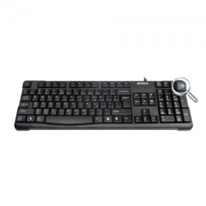 Tastatura A4Tech KR-750 USB black - PC Garage