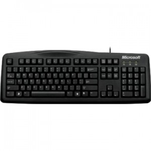 Tastatura Microsoft Wired Keyboard 200 black OEM - PC Garage