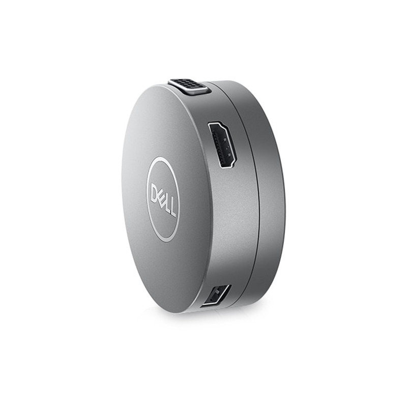 DELL DA310, 7-in-1 USB-C Multiport, putere incarcare 90W, 2x USB 3.1 ...