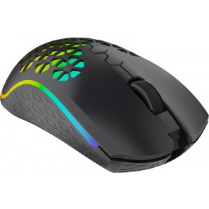 Mouse Gaming AQIRYS Polaris Wireless Black - PC Garage