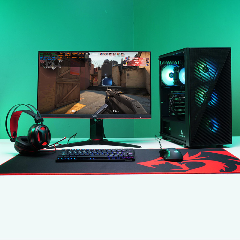 PC Gaming ZMEU Battle Pack (include PC Gaming, Monitor Gaming, Mouse ...