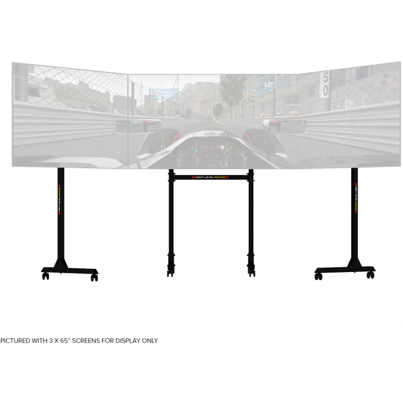 Accesoriu volan Next Level Racing Free Standing Triple Monitor stand ...