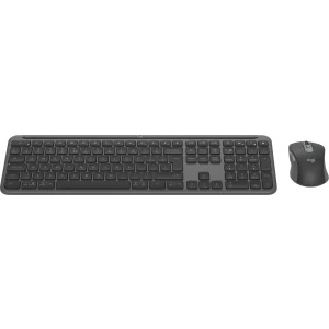 Kit periferice Logitech MK950 Signature Slim Combo, Wireless, Graphite ...
