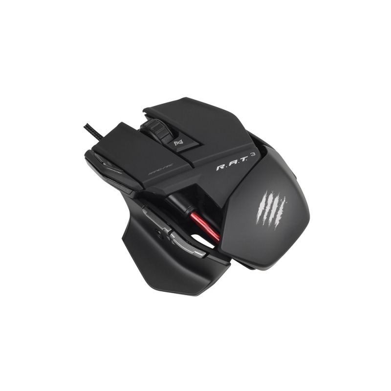 Mouse Gaming MAD CATZ RAT 3 Black - PC Garage