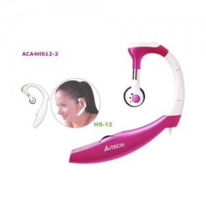 Casti A4Tech Over-Ear HS-12-3 Pink - PC Garage