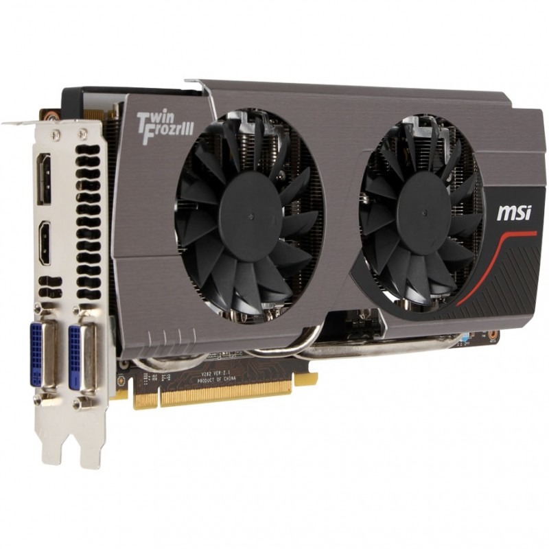Placa video MSI GeForce GTX 660 Ti Twin Frozr III OC 3GB GDDR5 192-bit ...