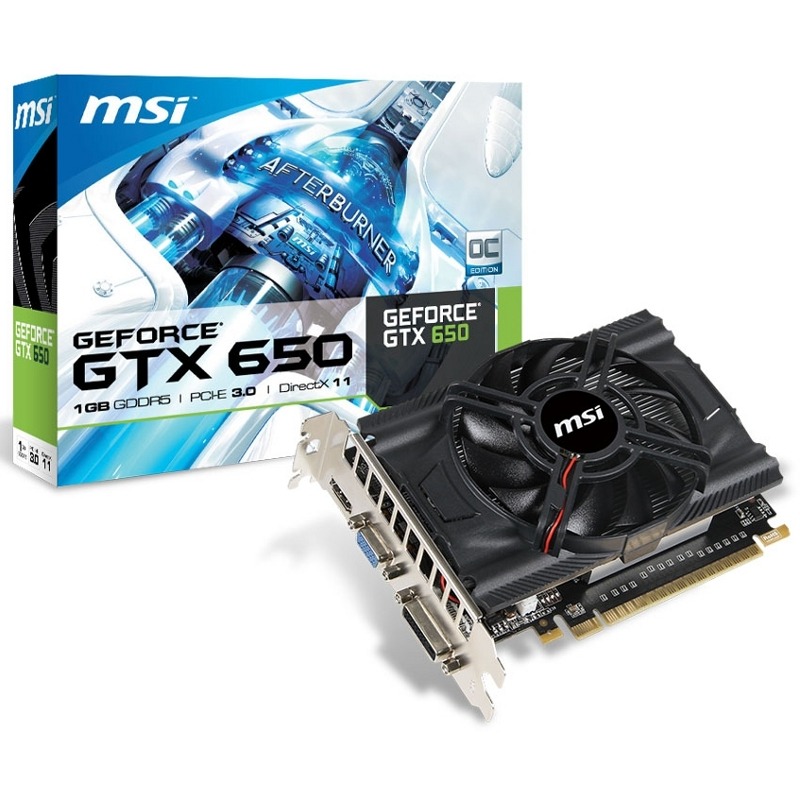 Placa video MSI GeForce GTX 650 OC 1GB GDDR5 128-bit v1 - PC Garage