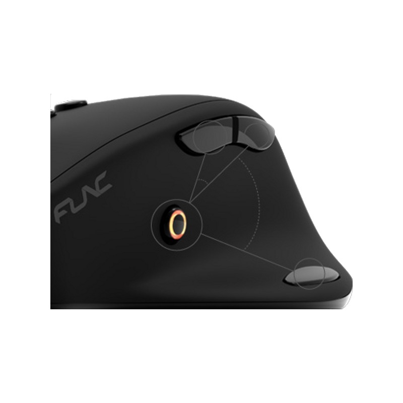 Mouse Gaming FUNC MS-3 Black - PC Garage