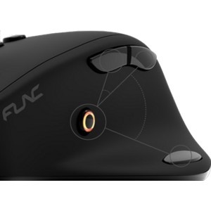 Mouse Gaming FUNC MS-3 Black - PC Garage