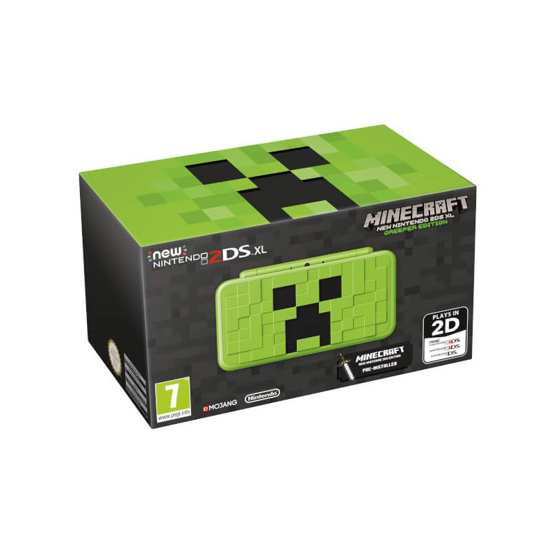 Consola Nintendo NEW 2DS XL Minecraft - Creeper Edition - PC Garage