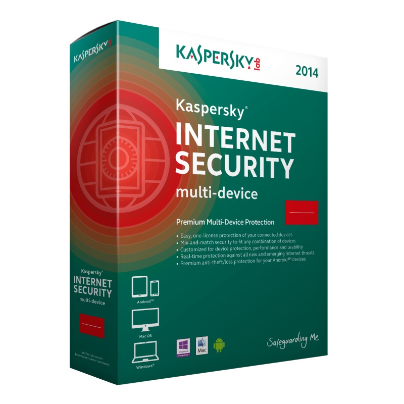 Antivirus Kaspersky Internet Security Multi-Device 2014, 1 Device, 1 an ...
