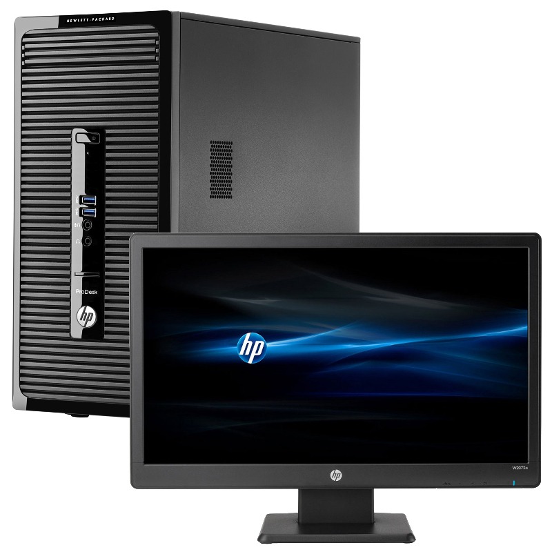 Desktop PC HP ProDesk 400 G2 MT, Procesor Intel® Core™ i3-4160 3.6GHz ...