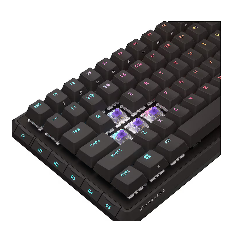 Tastatura Gaming Corsair Vanguard 96 RGB MLX Plasma Switch Black ...