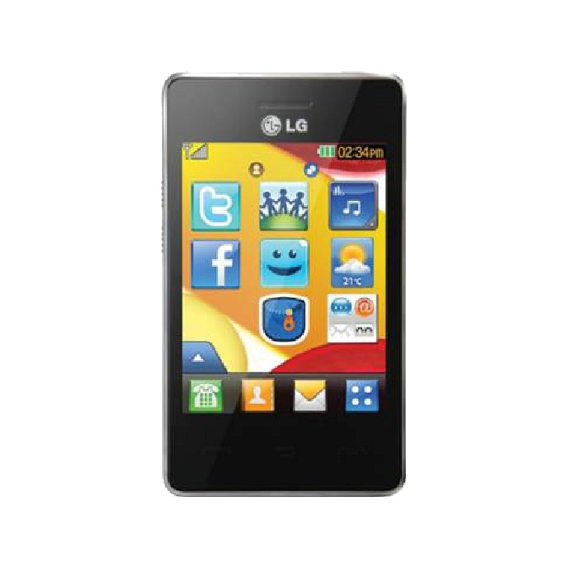 Telefon mobil LG T385 Black - PC Garage