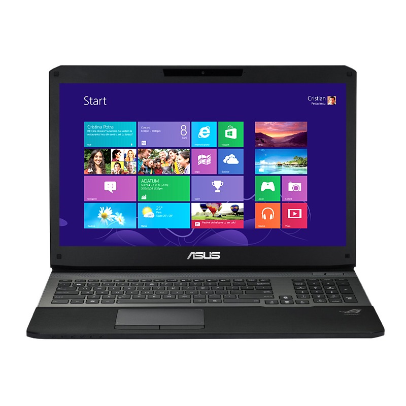 Laptop ASUS 17.3'' G75VX-T4066H, FHD, Procesor Intel® Core™ i7-3630QM 2 ...