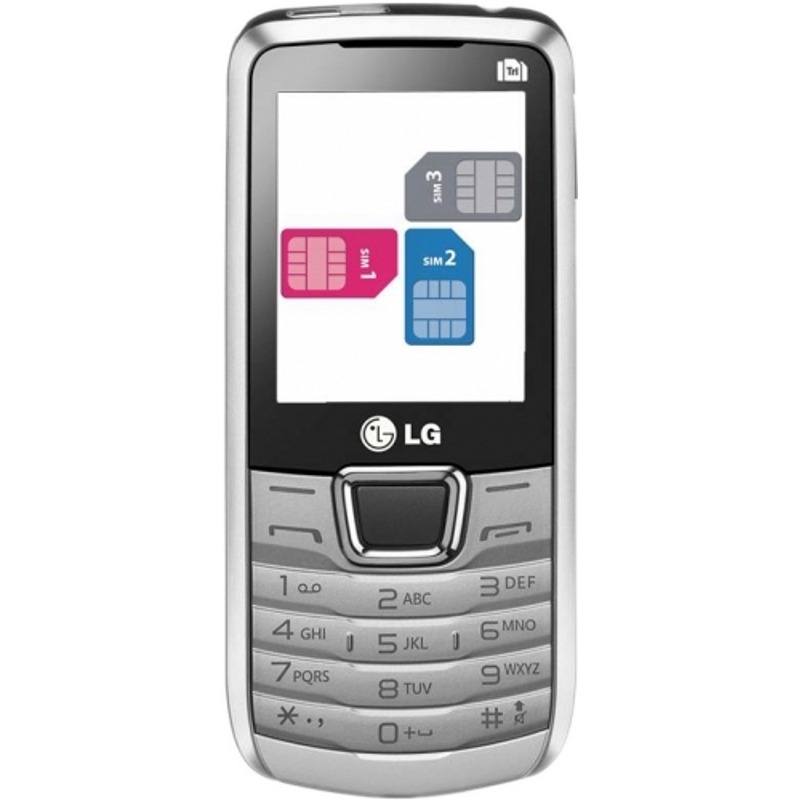 Telefon mobil LG A290 Triple SIM Silver - PC Garage