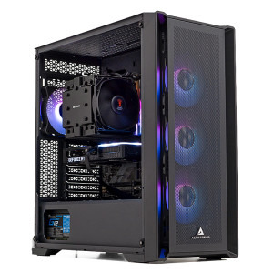 PC Gaming DRAGON Gold, Ryzen 7 7700 3.8GHz, 32GB DDR5, 1TB SSD, RX 6800 ...
