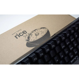 Tastatura Gaming QwertyKey Rice Black RGB Mecanica Red Switch - PC Garage