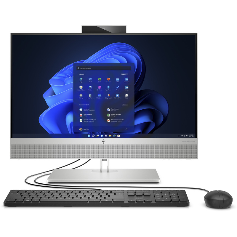 All-In-One PC HP EliteOne 800 G8, 23.8 inch FHD IPS, Procesor Intel ...
